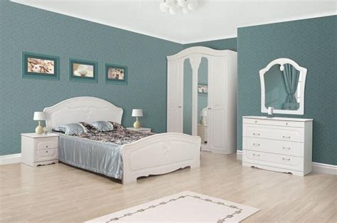 ᐉ Спальня Svit Mebliv Луїза 4Д Комплект з ДСП та МДФ Біле золото • Краща ціна в Києві Україні