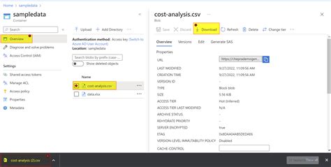 Download Read Only File From Azure Data Lake Gen2 Microsoft Qanda