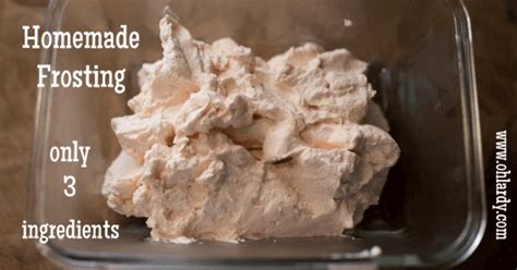 Homemade Frosting Oh Lardy