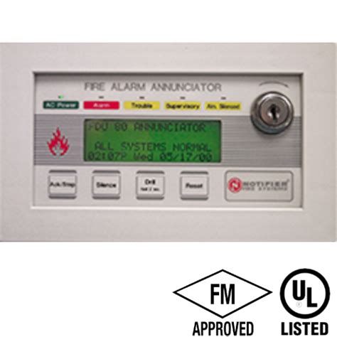 Notifier Fdu 80 80 Character Lcd Annunciator Tvpn Id