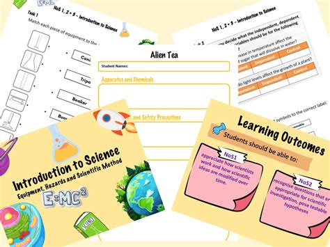 Nos 1 2 3 Introduction To Science Lesson Plans