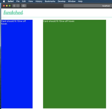 Reactjs React Card Flip Bug Safari Card Not Resizing As Expected After Flip Stack Overflow