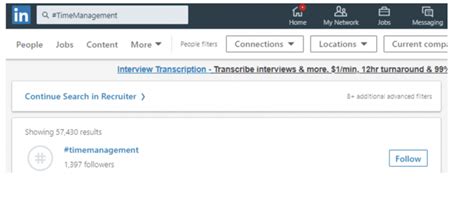 How To Use LinkedIn Hashtags Effectively In