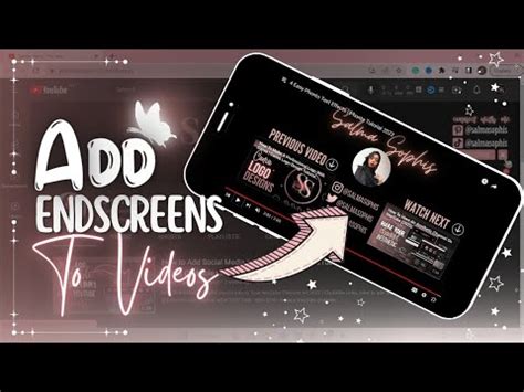 How To Add An End Screen To YouTube Videos YouTube