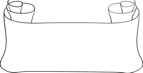 Scroll Outline Vector Images Over 25 000