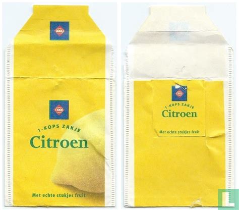 Citroen Thee 1 Kops Zakje Met Echte Stukjes Fruit C1000 LastDodo