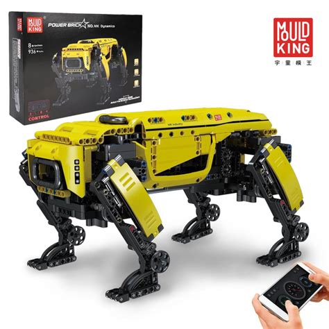 Mould King 15066 Technical Remote Control Robot The App Motorized