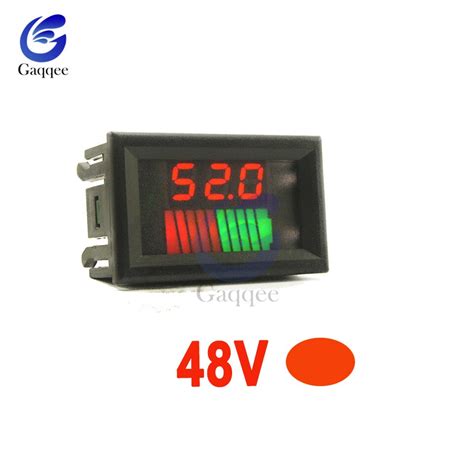 12v 36v 48v 10 Segment Led Dual Led Display Batte Grandado