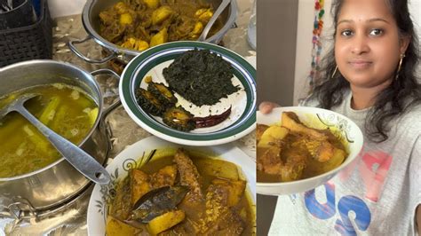 France ছেলেদের পছন্দের খাবার রান্না করছি অনেক কিছু মাছ মাংস ডাল এই ছিলো আজকের রেসিপি 🐠😍 Youtube