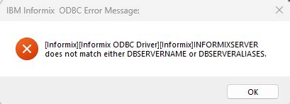 Solved Setting Up A Informix Odbc Connection In Windows Experts Exchange
