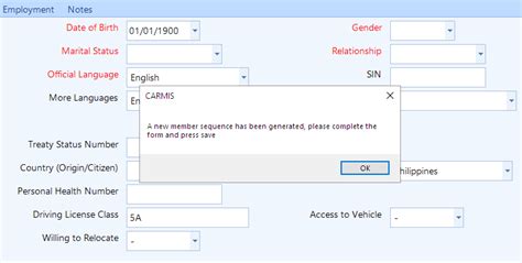 How To Add A Member To A Client File Case Management Solution For Non Profits Carmis Ai Cms