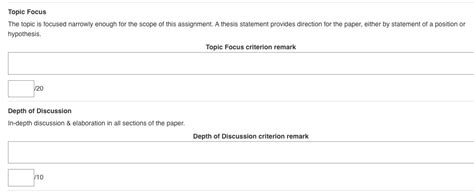 Using Rubrics And Grading Guides Moodle Resource Center