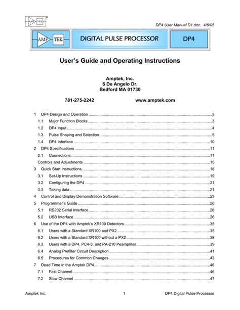 Digital Pulse Processor