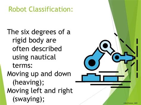 Robot Classification Working And Spesific Uitilities Of Robot