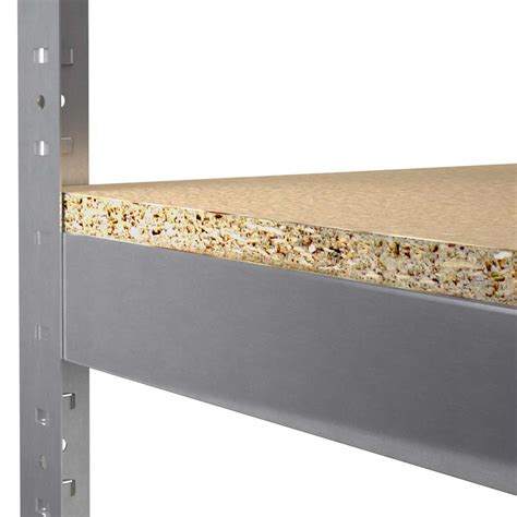 ᐉ Стелаж металевий Харді про 200х60х50 см з оцинкованим покриттям на 6 полиць із ДСП 24876