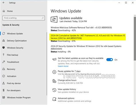 Kb5037036 Cumulative Update Net Framework 3 5 4 8 And 4 8 1 22h2 Windows Update Windows