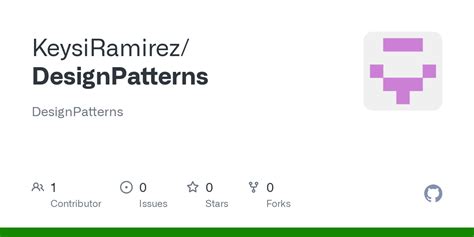 Github Keysiramirezdesignpatterns Designpatterns