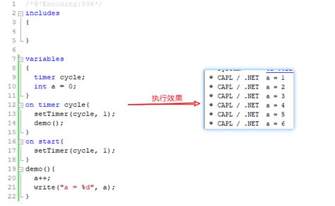Canoe Tutorial Capl Programming Overview Programmer Sought