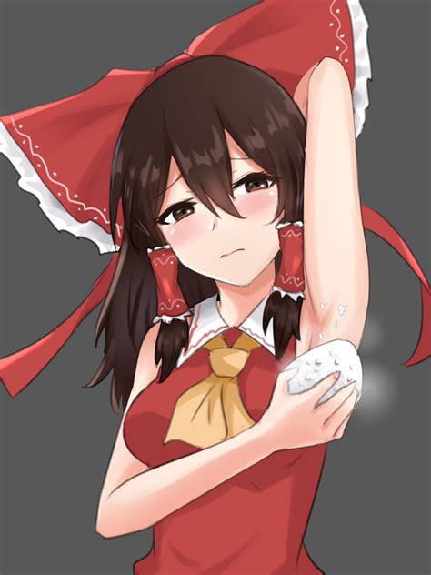 Hakurei Reimu Touhou Drawn By Wuwusan Danbooru