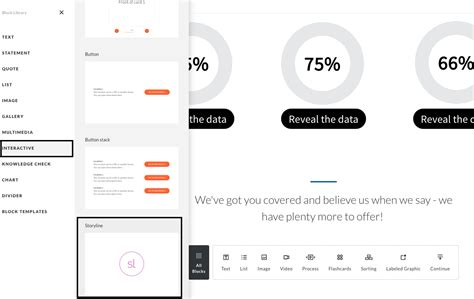 Articulate Storyline Blocks For Articulate Rise E Learning Templates Fastercourse