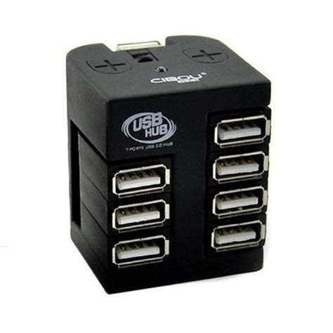 Generic 7 Ports Universal Card Reader High Speed Usb Splitter Hub Black Best Price Online