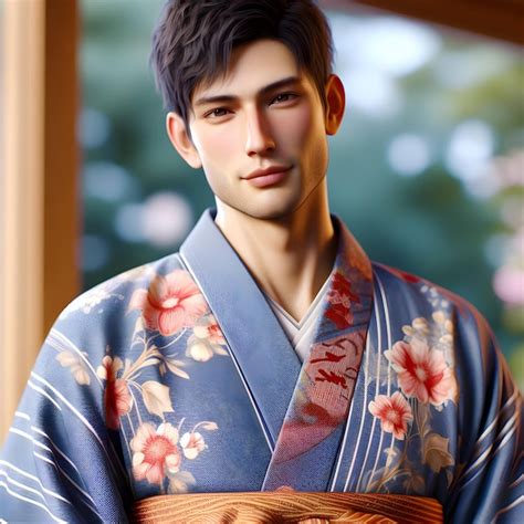 Premium Photo Japanese Yukata