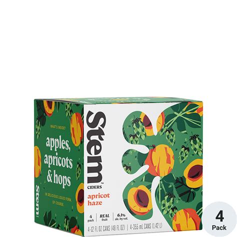 Stem Cider Apricot Haze Total Wine And More 4pk 12oz Cans