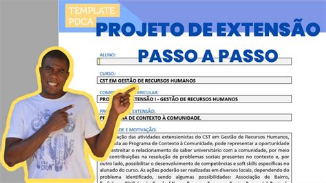 Como Fazer Projeto De Extensão Passo A Passo Workshop