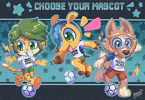 2010s World Cup Mascots By Rozzarilla On Deviantart