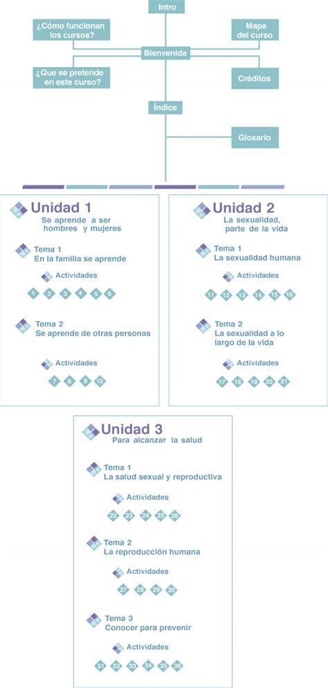 Mapa De Actividades Hágalo Por Su Salud Sexual Y Reproductiva