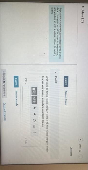 Solved Problem 8 71 20 Of 20 Constants Part A Suppose Our