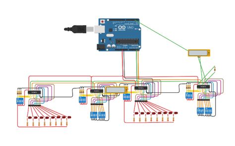 Circuit Design I2c Tinkercad