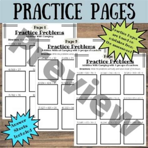 Basic Computation Assessment And Practice By Strategic Teaching Tpt