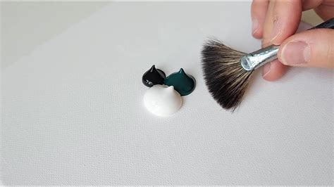 3가지 색으로 크리스마스 풍경 그리기 초보자를 위한 아크릴화 Youtube