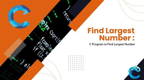 C Program To Find Largest Number