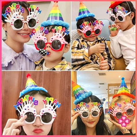 Missyou แว่นตาวันเกิด แว่นตาแฟชั่น งานปาร์ตี้ แว่นเค้ก ดอกเดซี่น้อย Party Glasses Miss You