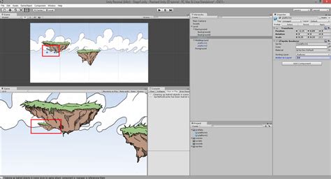 tutorial creating a 2d game with unity 04 adding and displaying a background md at master