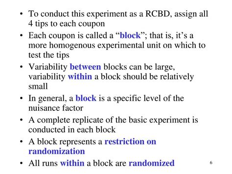 Ppt Chapter 4 Experiments With Blocking Factors Powerpoint Presentation Id722323