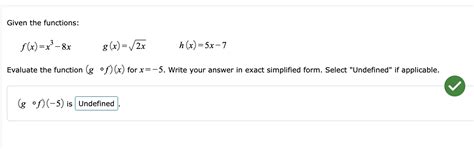 Question Regarding Functions R Algebra