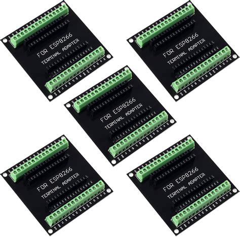 Coliao 5pcs Esp8266 Breakout Board Gpio 1 Into 2 For Esp