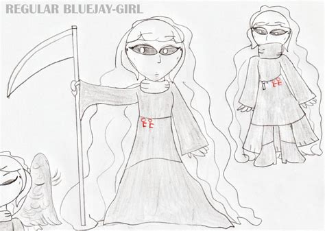 Sktech The Death By Regularbluejay Girl On Deviantart