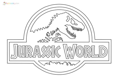 Jurassic World Coloring Pages Free Printable Free Printable Templates