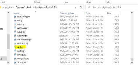 Revit Dynamo Revitpythonshell Python Debugger Importerror No