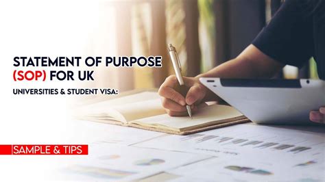 Statement Of Purpose Sop For Uk Universities Format Samples And Tips
