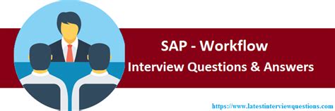 Top 20 Sap Workflow Interview Questions Latest Sap Workflow Questions