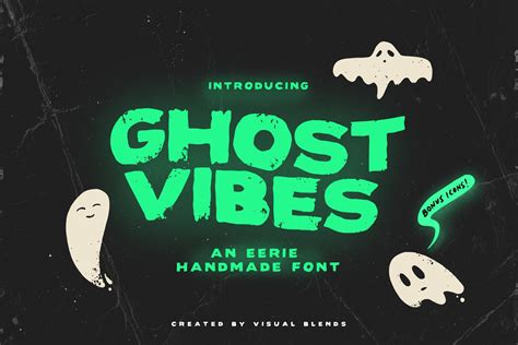 Ghost Vibes Font MasterBundles
