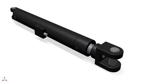 2 Stage Hydraulic Cylinder Autodesk Inventor Download Stamppor