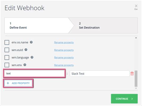 How To Use Webhooks With Slack Walkme Help Center