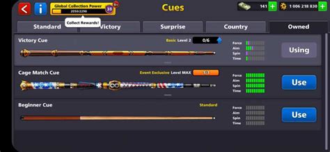 1 Billion Coins Cage Match Cue Max Multimillionaire Cue Name