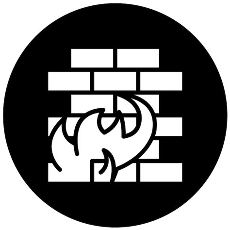 Premium Vector Vector Design Firewall Icon Style